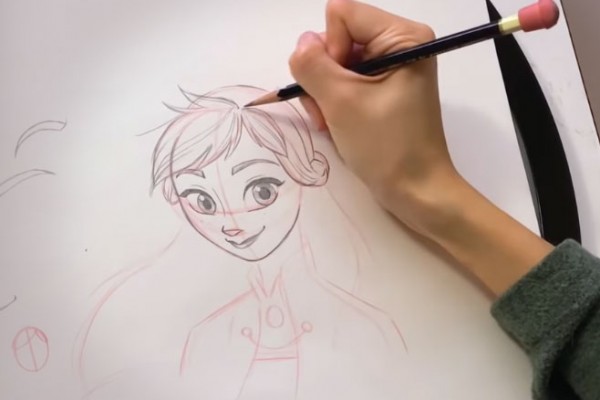 How to Draw Anna from Frozen 2 | Blog | Find Mickeys